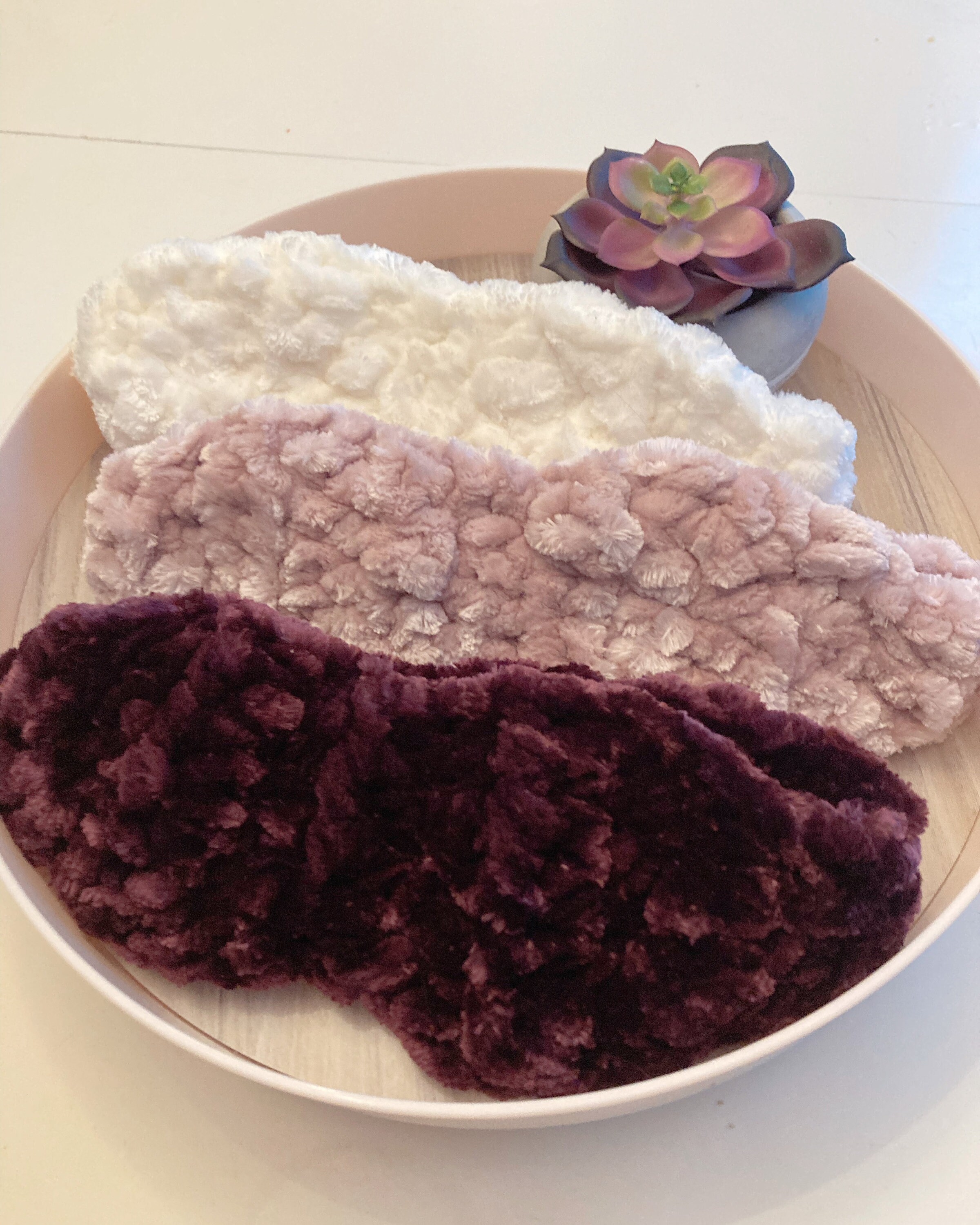 Velvet Crochet Eye Mask Pattern - Etsy