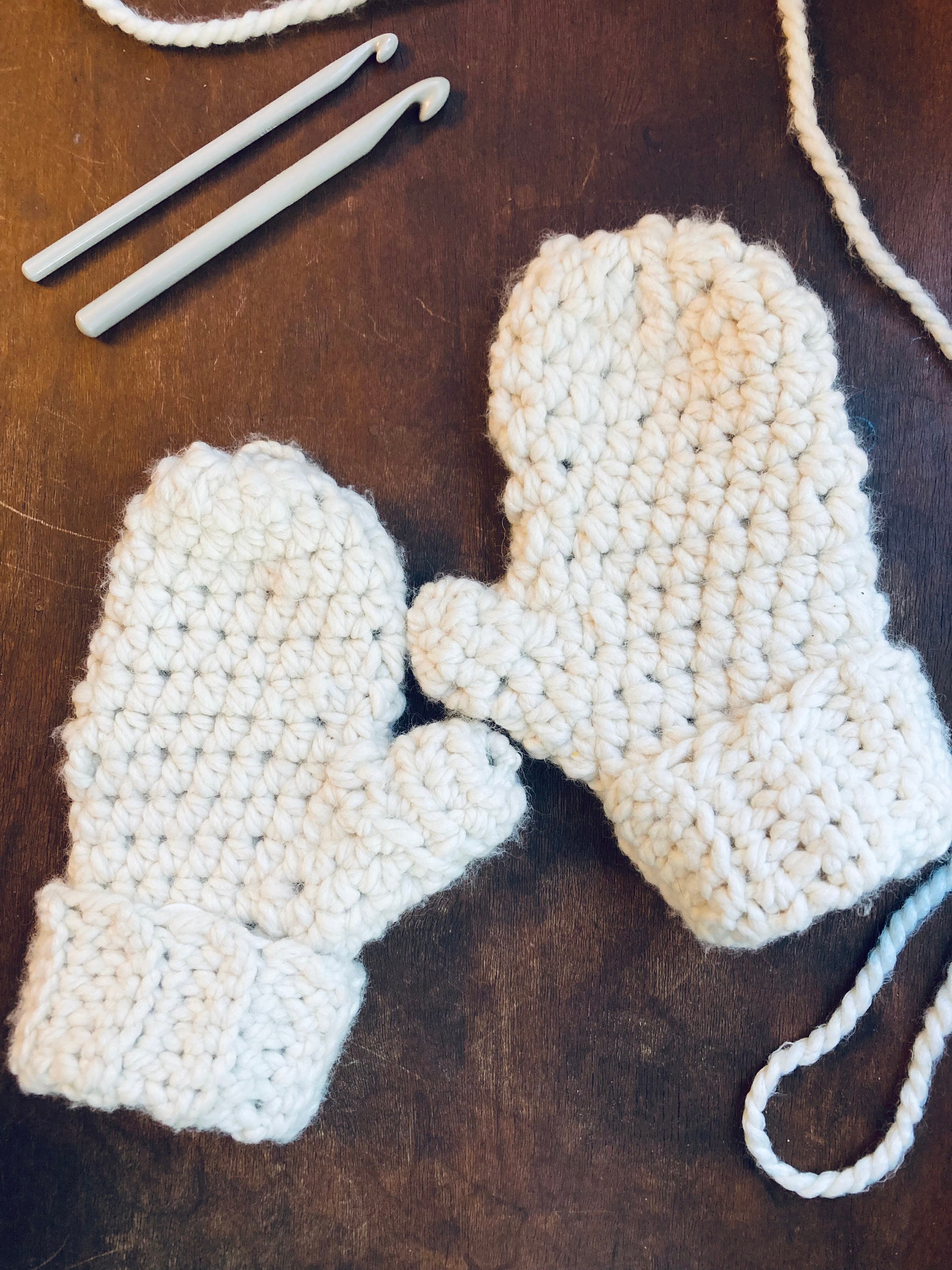 Convertible Mittens Crochet Pattern - Etsy