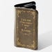 Custom Book Phone Case Wallet, Personalized Vintage Book Galaxy iPhone ...