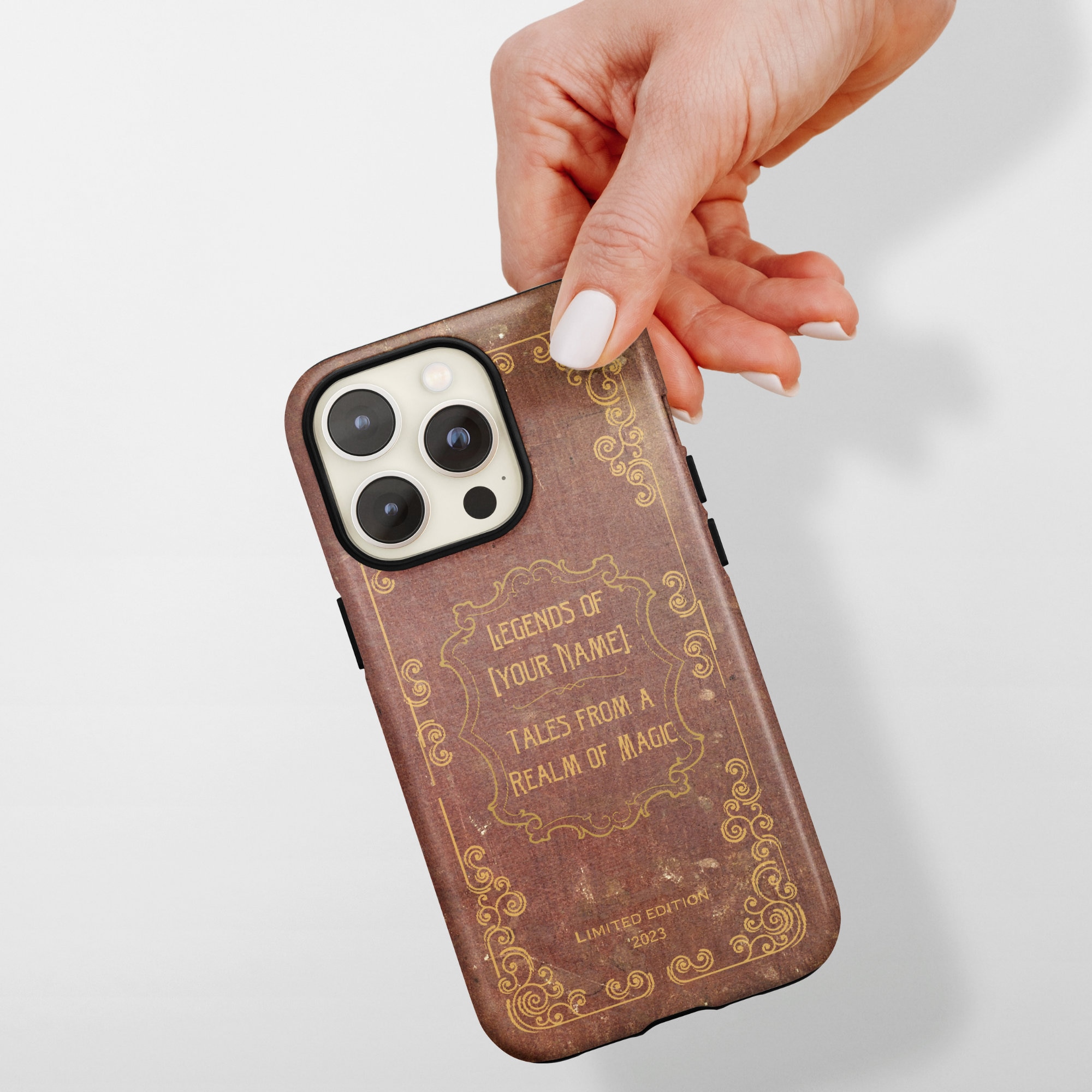 Phone Case Book Themed Book Cover Personalized Vintage Book Phone Case ...