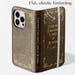 Custom Book Phone Case Wallet, Personalized Vintage Book Galaxy, iPhone ...