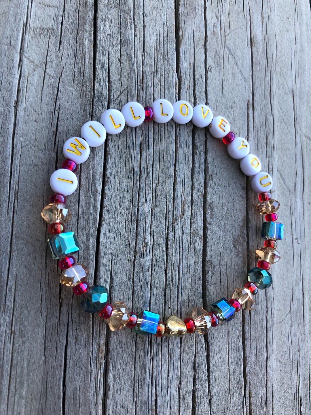 Moulin Rouge I Will Love You Bracelet, Broadway Inspired - Etsy