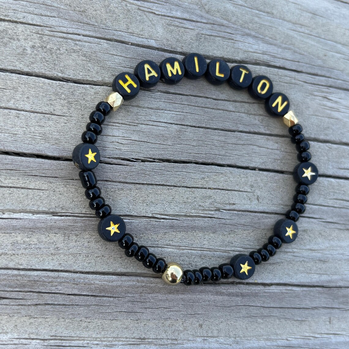 Hamilton Bracelet, Broadway Musical, Beaded Stackable Bracelets - Etsy