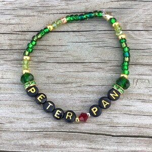 Peter Pan Inspired Bracelet, Neverland Jewelry, Peter Pan Fan Gift ...