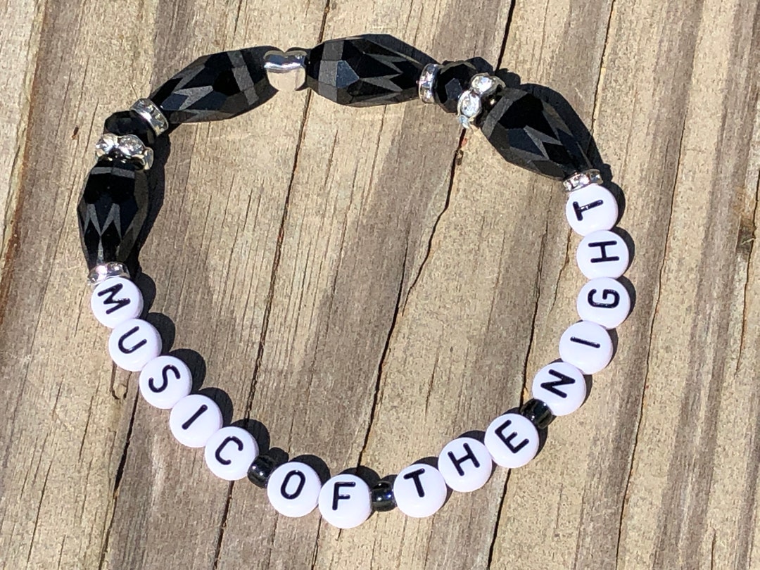 Music of the Night Bracelet - Phantom of the Opera Jewelry, Broadway ...
