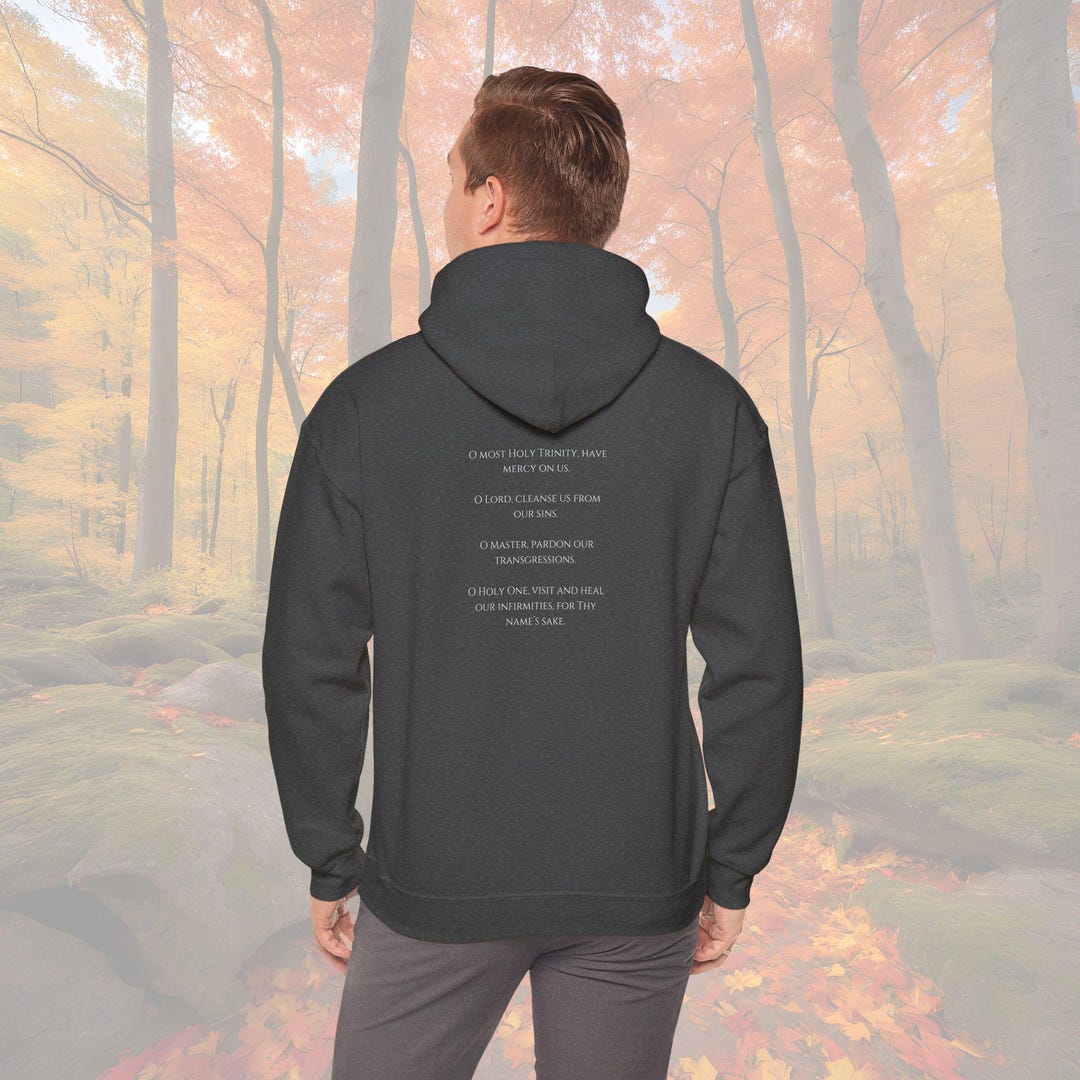 O Most Holy Trinity Hoodie Christian Faith Sweatshirt Orthodox ...