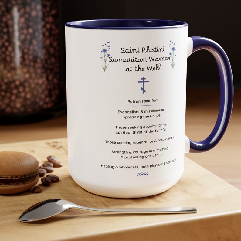 St. Photini Samaritan Woman Mug - Orthodox Christian Gift - Etsy