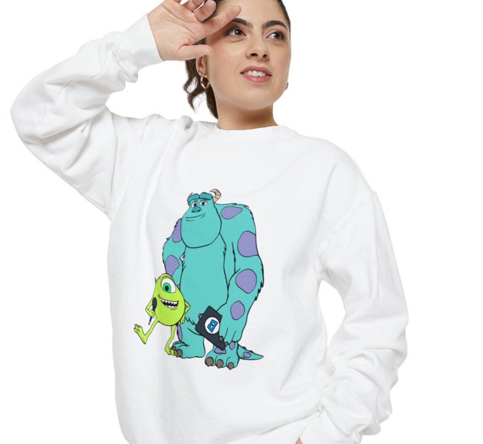 Disney Sweater Monsters Inc. - Etsy