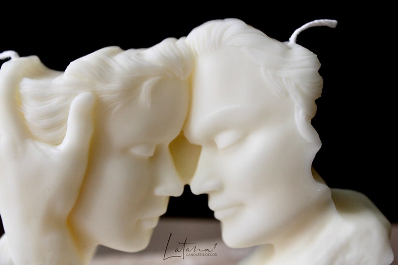 Love Candle | Couple Love Candle | Face Candle | Couple Kiss Candle ...