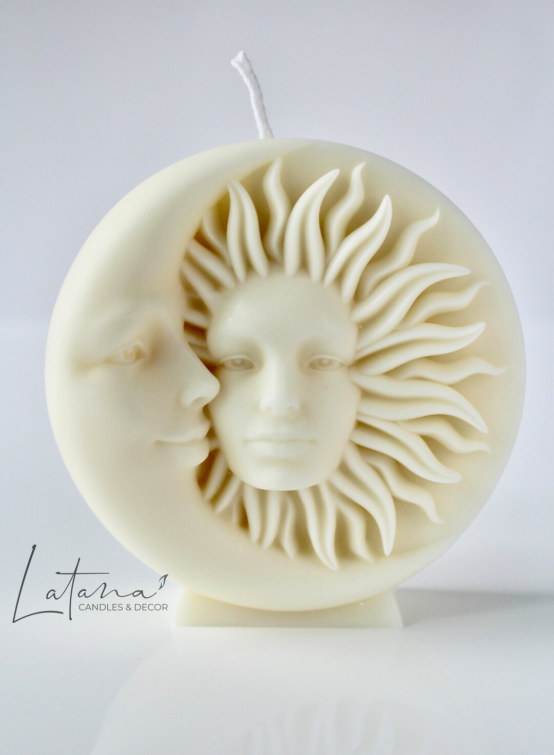 Sun and Moon Candle | Couple Candle | Shaped Candle | Valentine Home ...