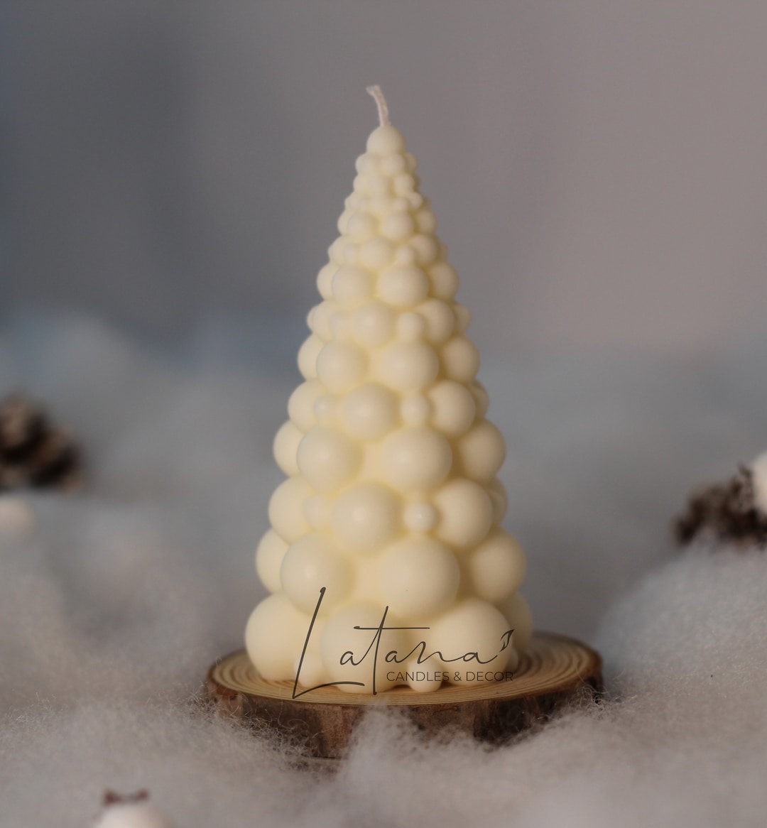 Bubble Christmas Tree Candle Christmas Gift Christmas - Etsy