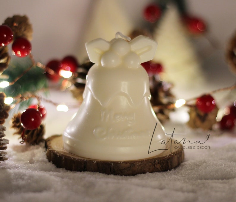 Christmas Bell Candle | Stocking Stuffer | Merry Christmas Bell Candle ...
