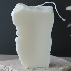 Zeus Greek Half Head Sculpture Candle | Shaped Candle | Sculptural ...