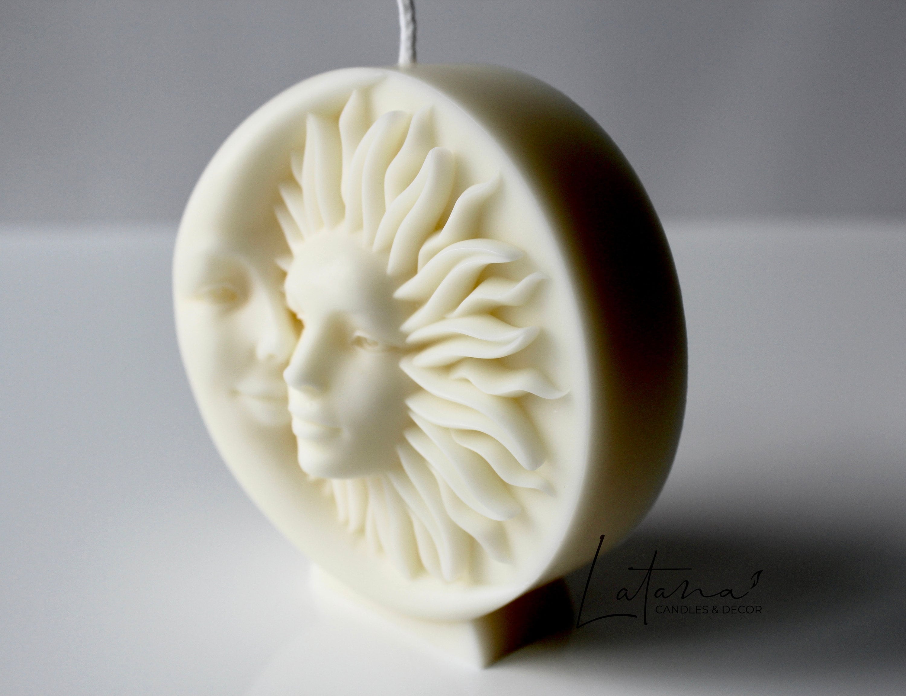 Sun and Moon Candle | Couple Candle | Shaped Candle | Valentine Home ...