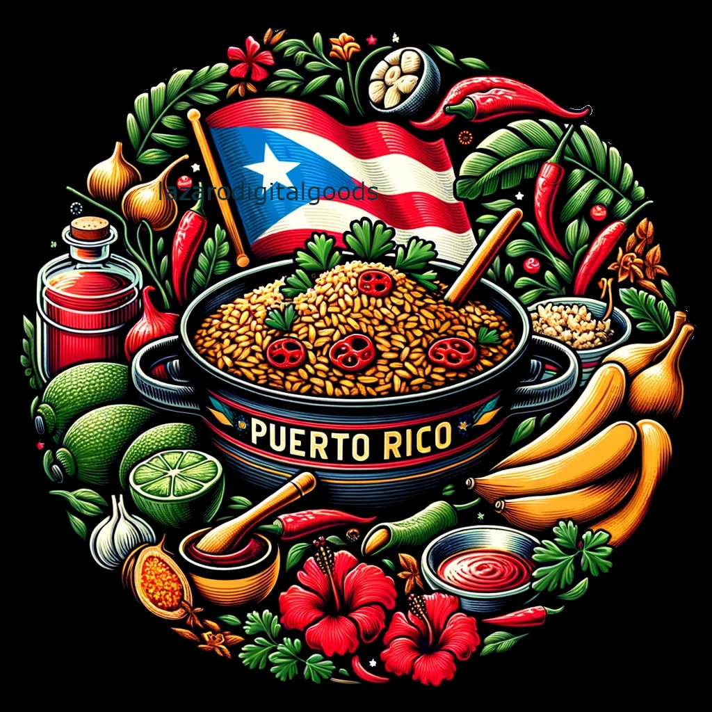 Puerto Rico Png Sublimation Design Download, Puerto Rico Png, Puerto ...