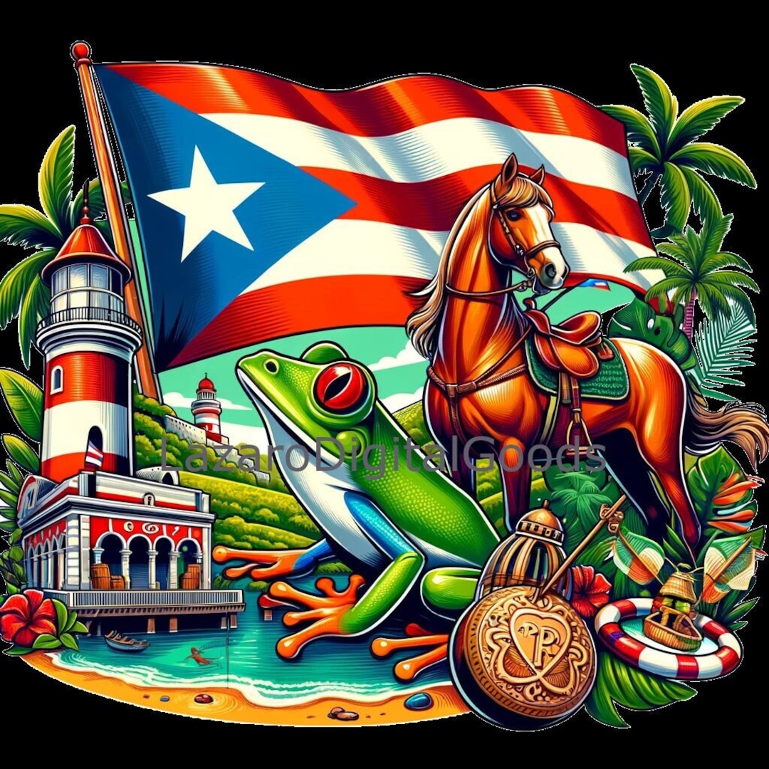 Puerto Rican Png, Boricua Png, Puerto Rico Flag, Boricua Pride, Puerto ...