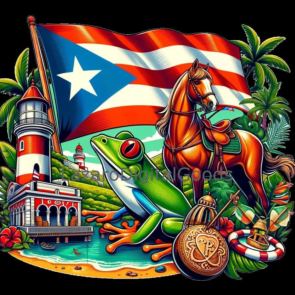 Puerto Rican Png, Boricua Png, Puerto Rico Flag, Boricua Pride, Puerto Rico Culture, Puerto ...