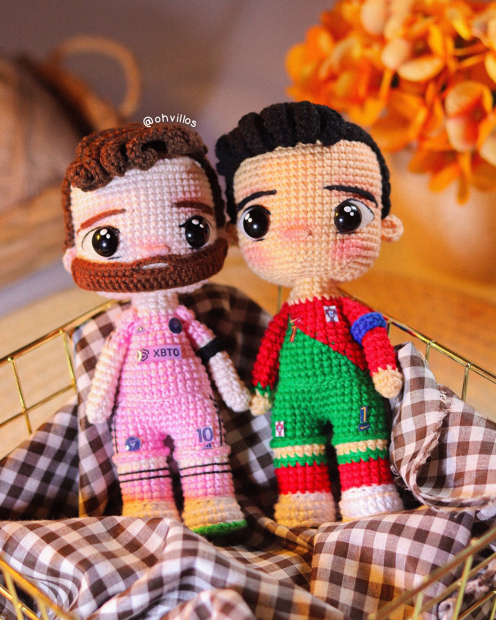 Pattern Pack: CR7 & Lionel Messi - Etsy