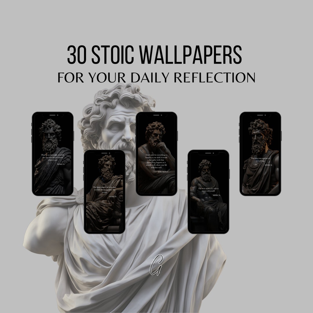 Stoic Phone Wallpaper Digital Download Instant Download Digital File ...