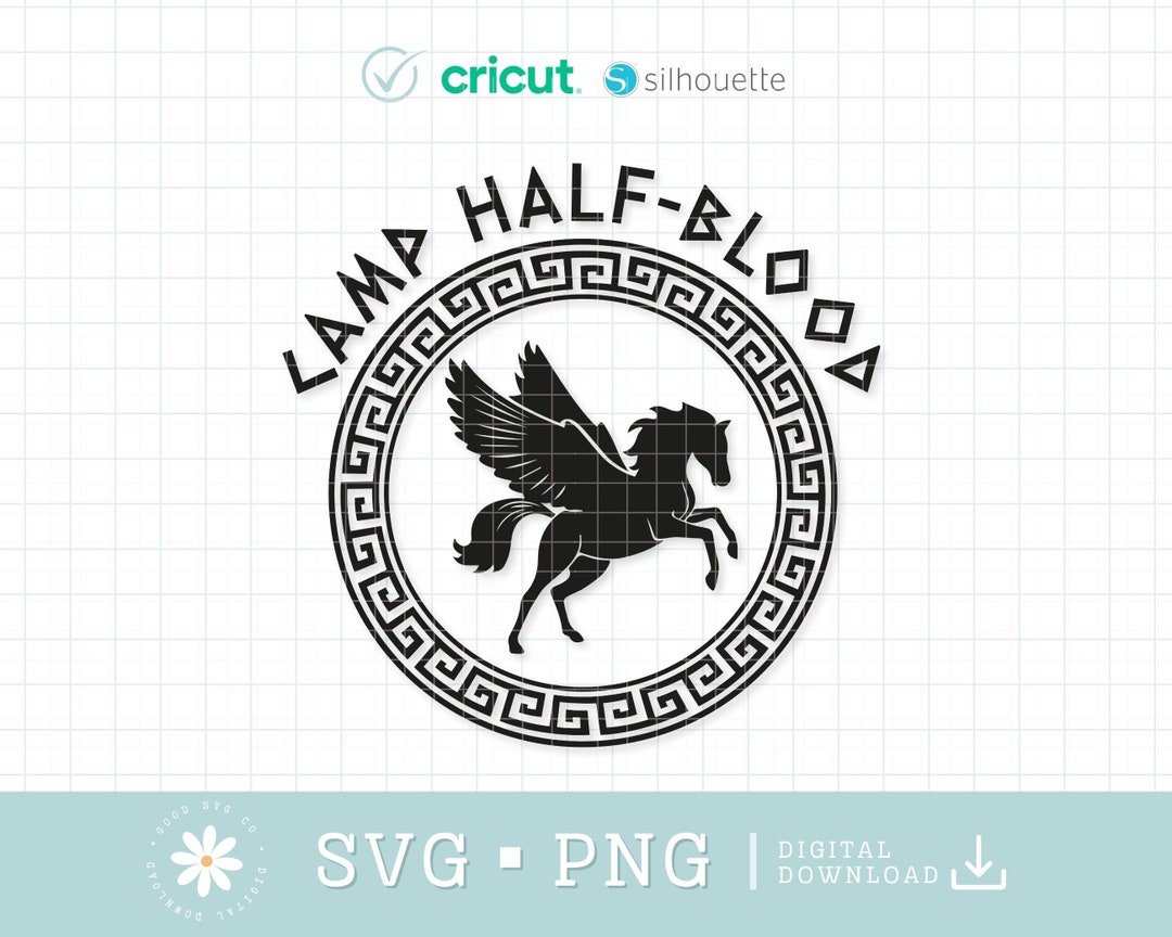 Camp Half Blood Svg Png, Halfblood Svg, Percy Jackson and Olympian ...