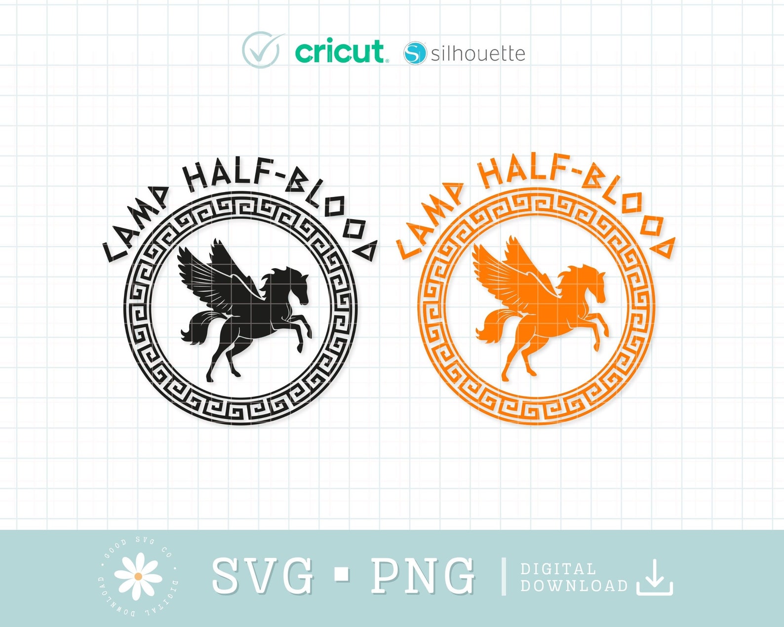 Camp Half Blood Svg Png, Halfblood Svg, Percy Jackson and Olympian ...