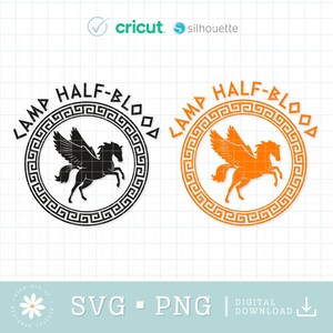 Camp Half Blood Svg Png, Halfblood Svg, Percy Jackson and Olympian ...