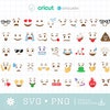 Mega Emoji Face SVG Bundle, Emoji Svg Bundle, Emoji PNG Bundle, Emoji ...