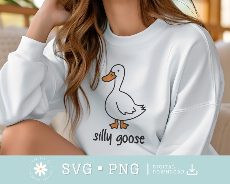 Silly Goose Svg Png, Duck Svg Bundle, Silly Goose Png, Silly Goose ...