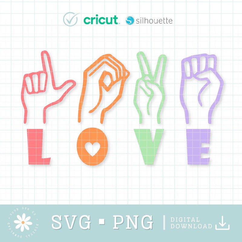 Love Sign Language - Etsy
