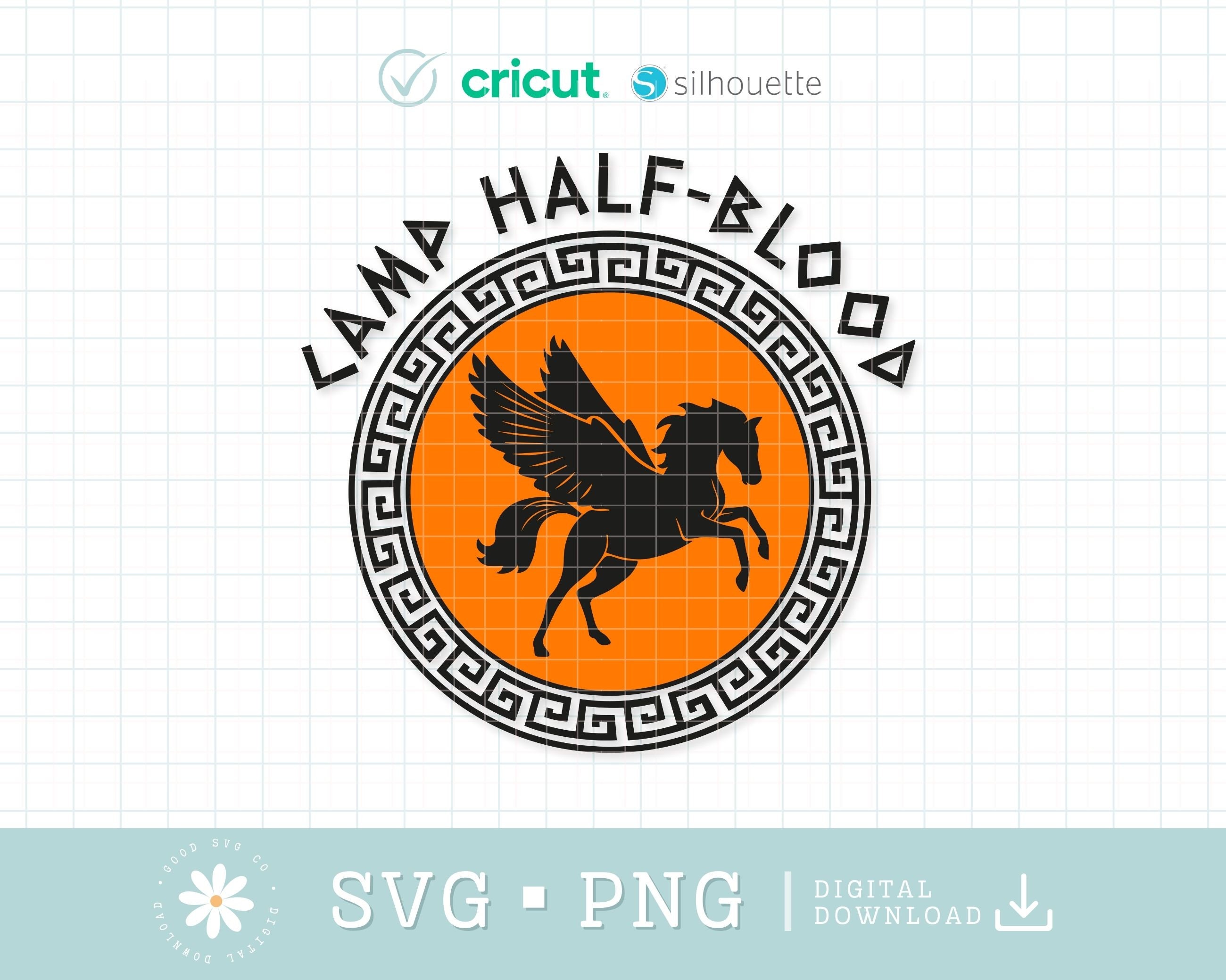 Camp Half Blood Svg Png, Halfblood Svg, Percy Jackson and Olympian ...