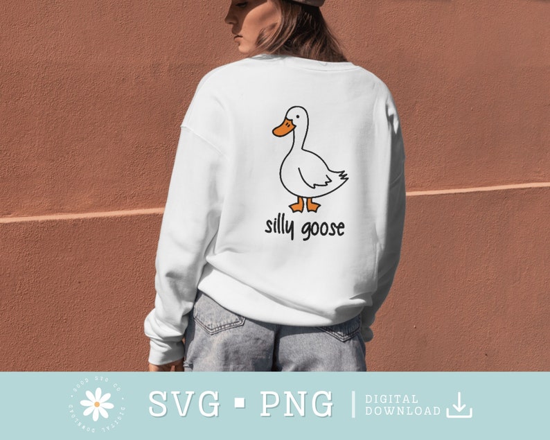 Silly Goose Svg Png, Duck Svg Bundle, Silly Goose Png, Silly Goose ...