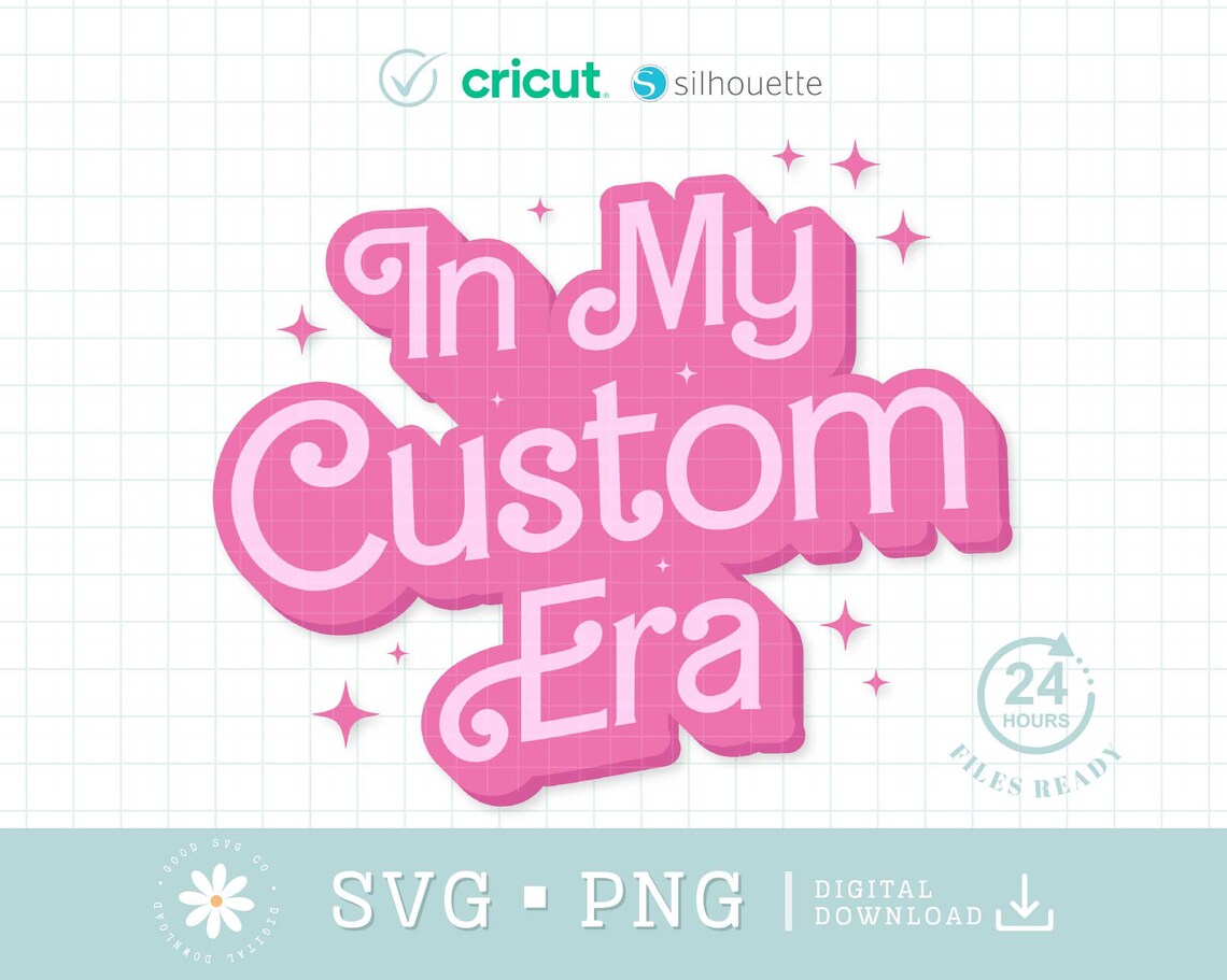 In My Custom Era Svg Png, Custom Era Shirt, Personalized in My Custom Era SVG, Doll Barb Font ...