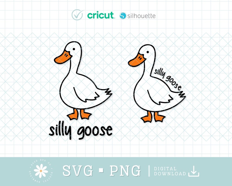 Silly Goose Svg Png, Duck Svg Bundle, Silly Goose Png, Silly Goose ...