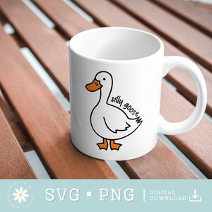 Silly Goose Svg Png, Duck Svg Bundle, Silly Goose Png, Silly Goose ...