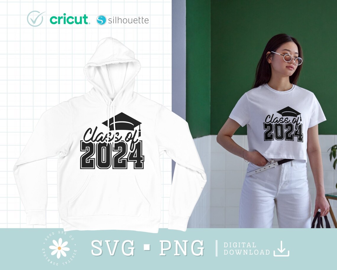 Class of 2024 Svg Png, Senior 2024 Svg, Senior Class Graduate Svg, 2024 ...