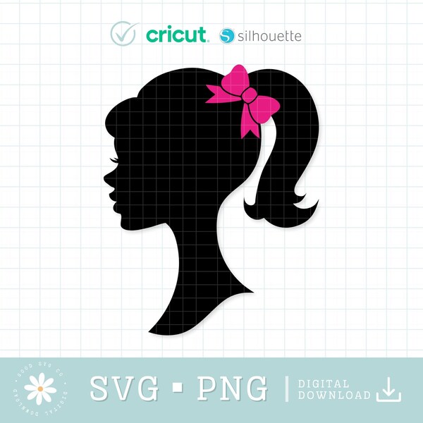 Barbie Head Silhouette - Etsy