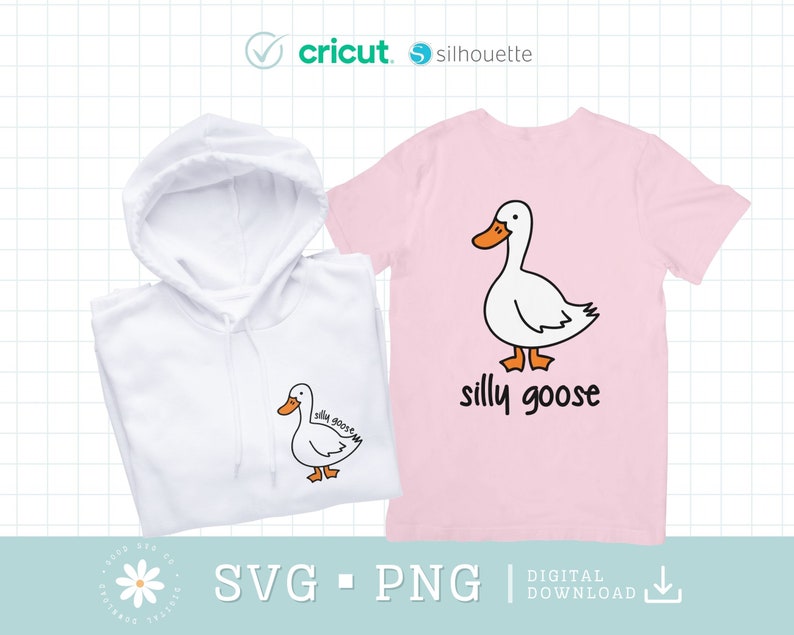Silly Goose Svg Png, Duck Svg Bundle, Silly Goose Png, Silly Goose ...