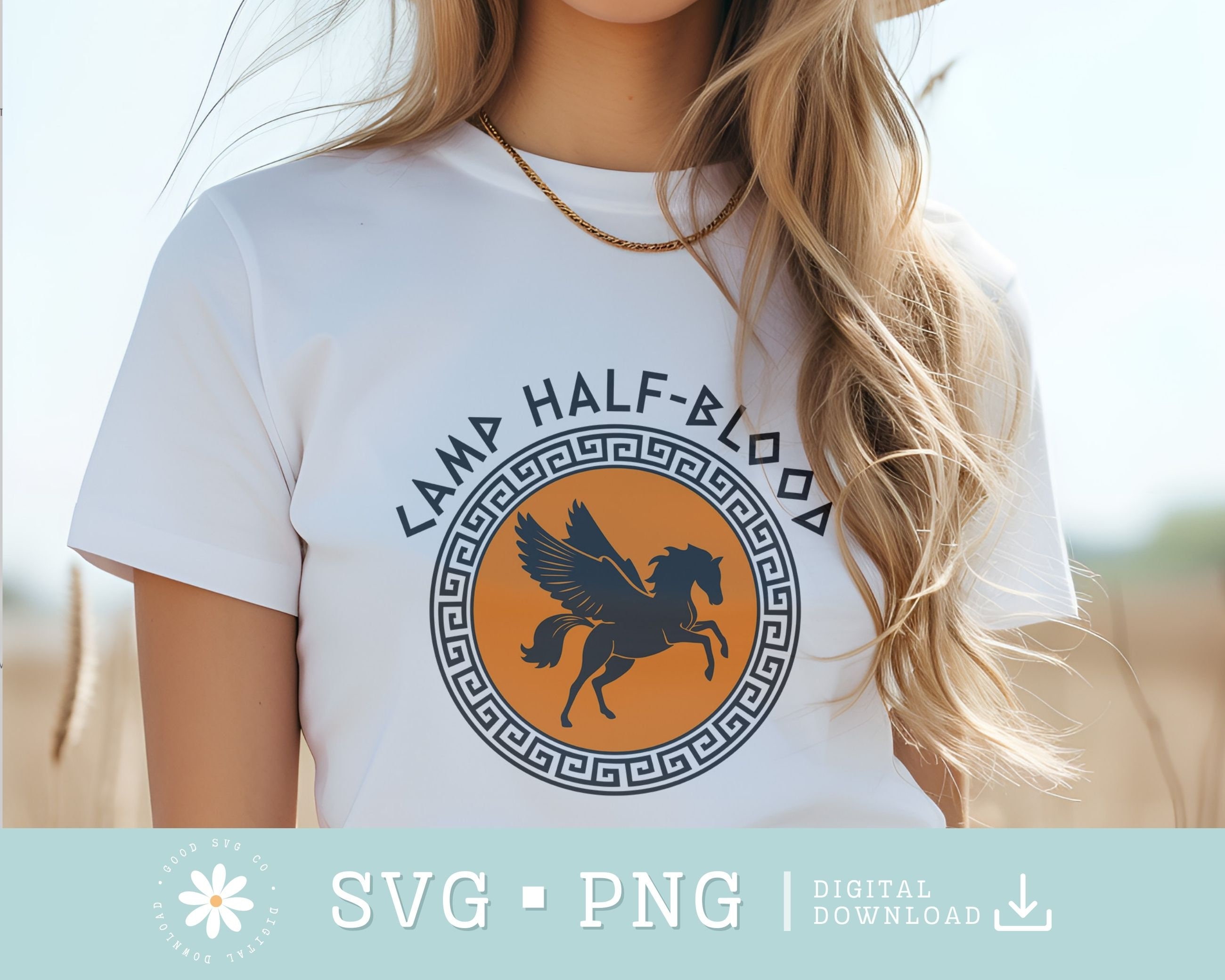 Camp Half Blood Svg Png, Halfblood Svg, Percy Jackson and Olympian ...