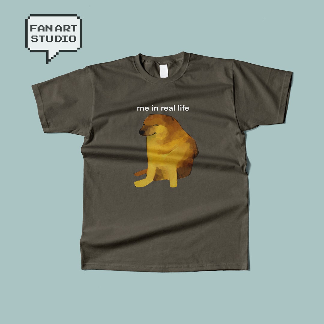 Cheems Doge Meme T-shirt Gift for Doglover, Funny Weak Dog, Dog Gift - Etsy