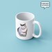 Ceramic Huh Cat Meme Mug 11oz - Etsy