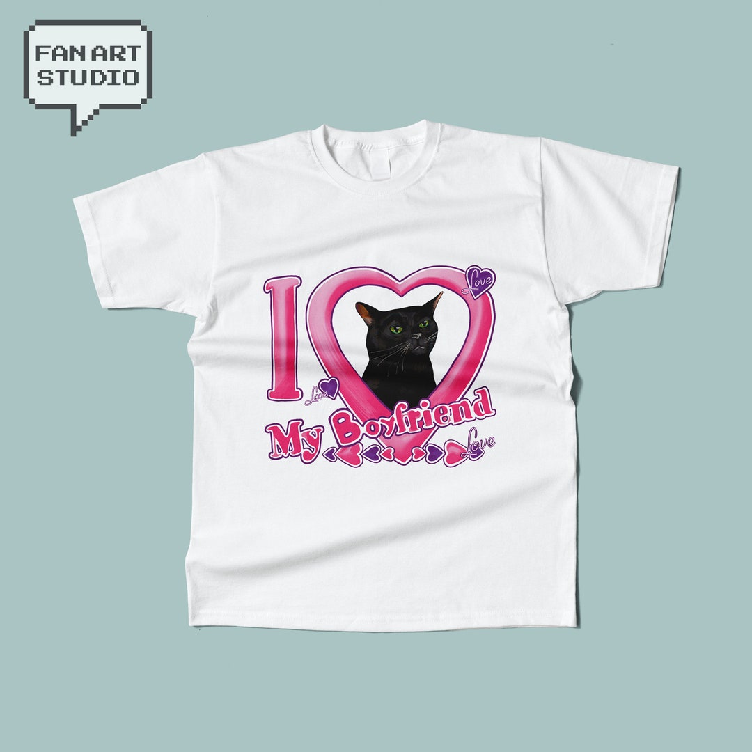 Valentines Zoning Out Cat Meme T-shirt Gift for Your Love, Funny Viral ...