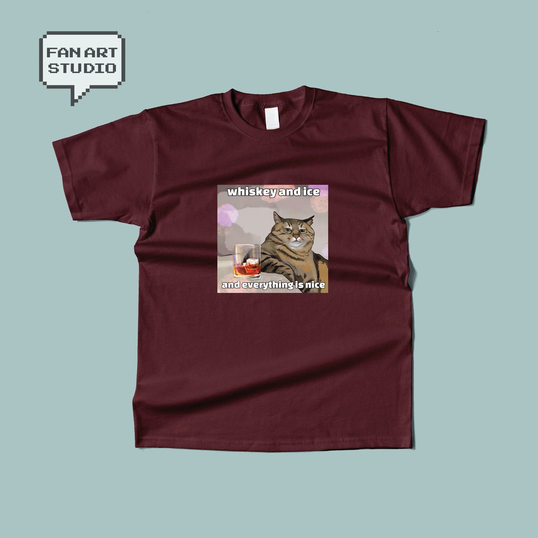 Cat Stepan Meme T-shirt Gift for Catlover, Funny Viral Cat Reacting ...