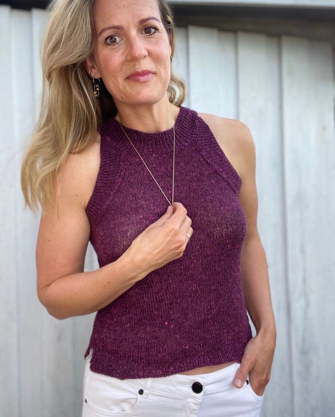 Mey Camisole • Knitting Pattern - Etsy