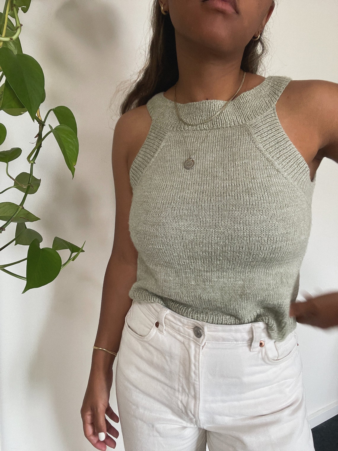 Pi Camisole • Knitting Pattern - Etsy