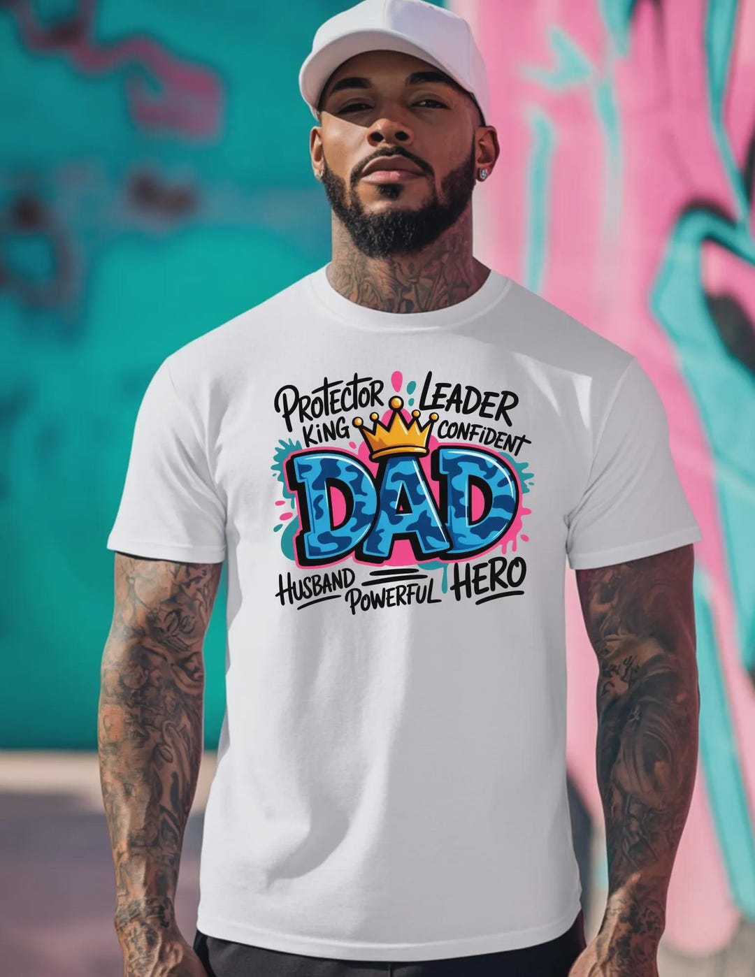 Dad PNG | Crown Dad Sublimation Design | Black Dad Clipart | Strong Dad ...