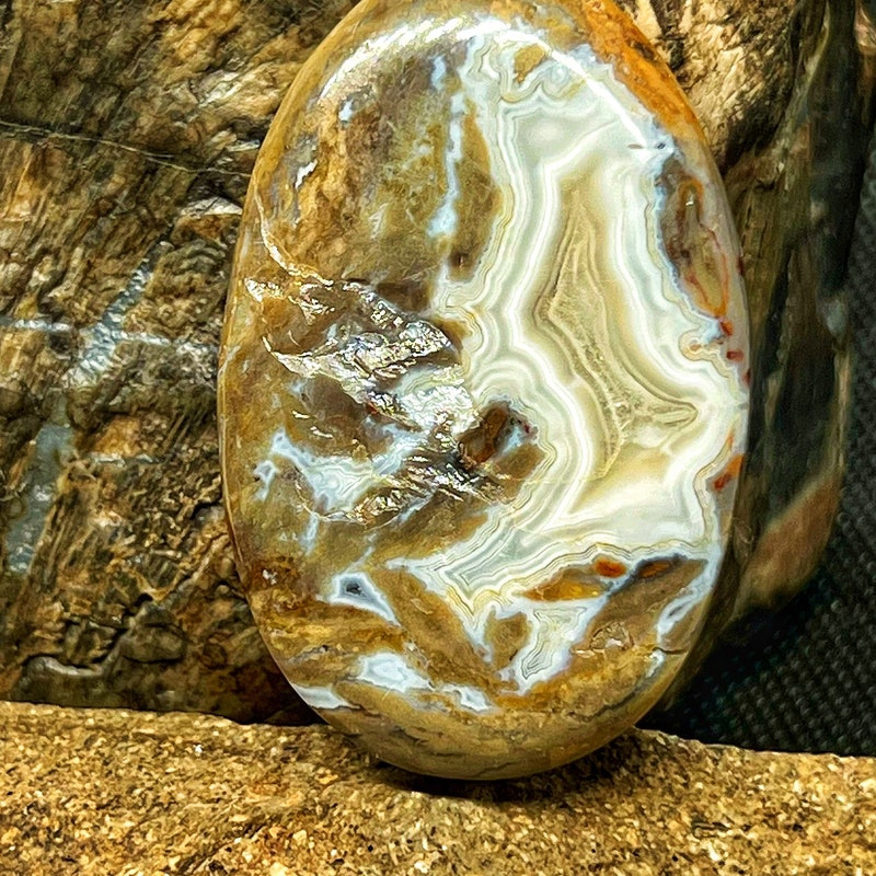 Ghost Agate - Etsy