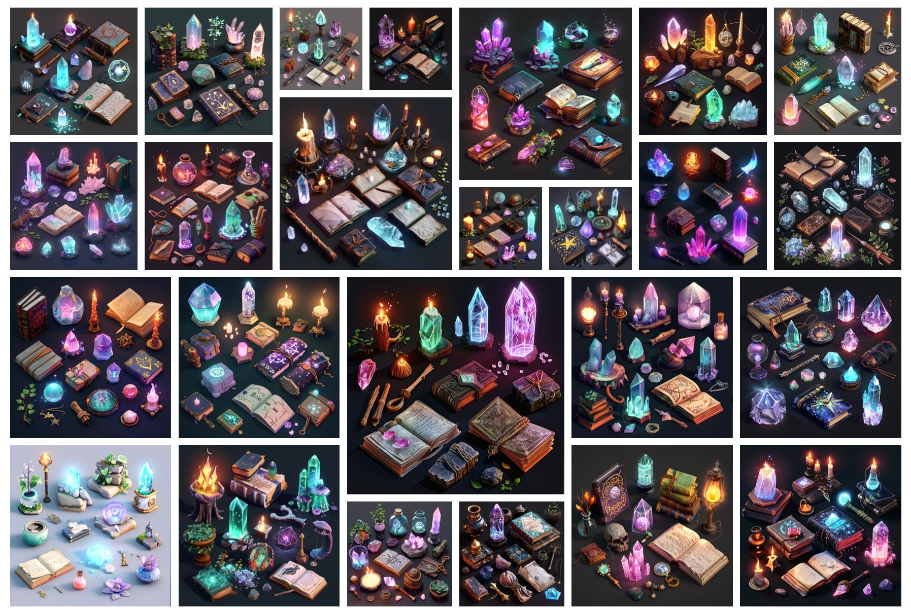 400+enchanted Wonders: Magical 3D Objects Collection - Etsy