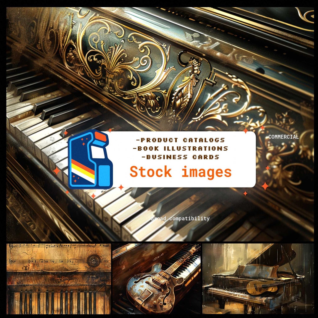 40 Beautiful Images of Vintage Musical Instruments, Ideal for Any Type ...