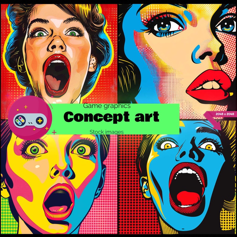 40 Beautiful Images of Pop Art Icons, Ideal for Any Type of Project ...