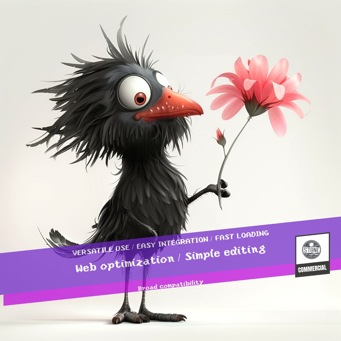 12 Beautiful Images 4k of Humorous Birds With Flowers, Ideal for Any ...